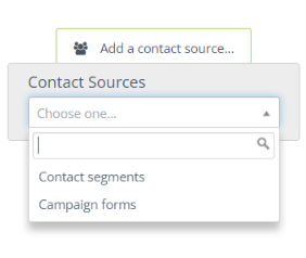 Adding a Contact Source to your automation - Adaptix