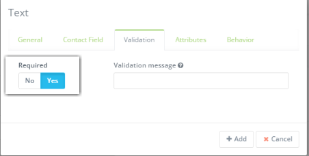How do I make fields in my form required? - Adaptix
